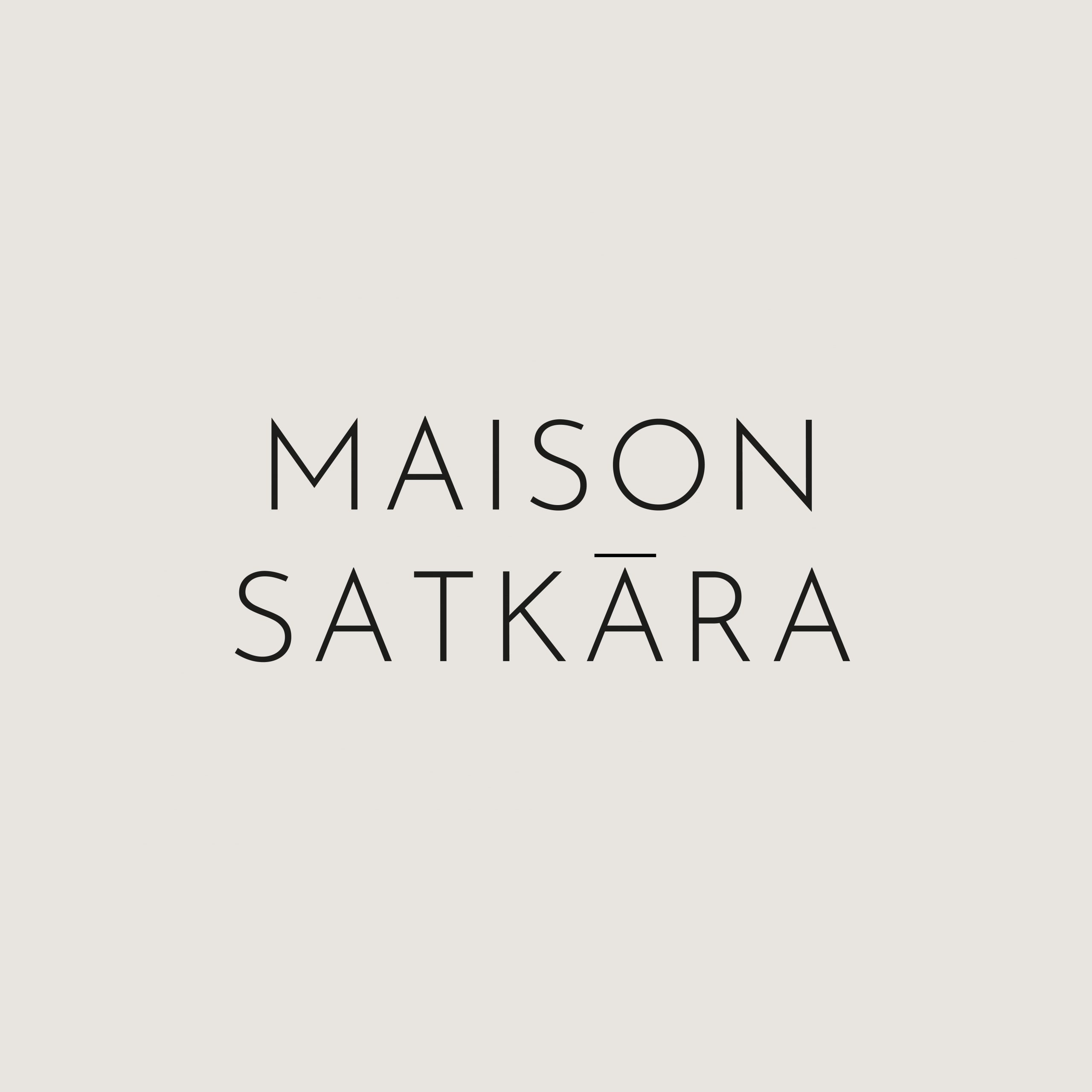 Boutique • Maison Satkara